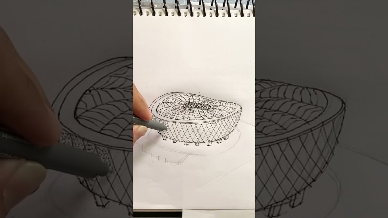 Sketch Estadio LUSAIL QATAR 2022 - YouTube