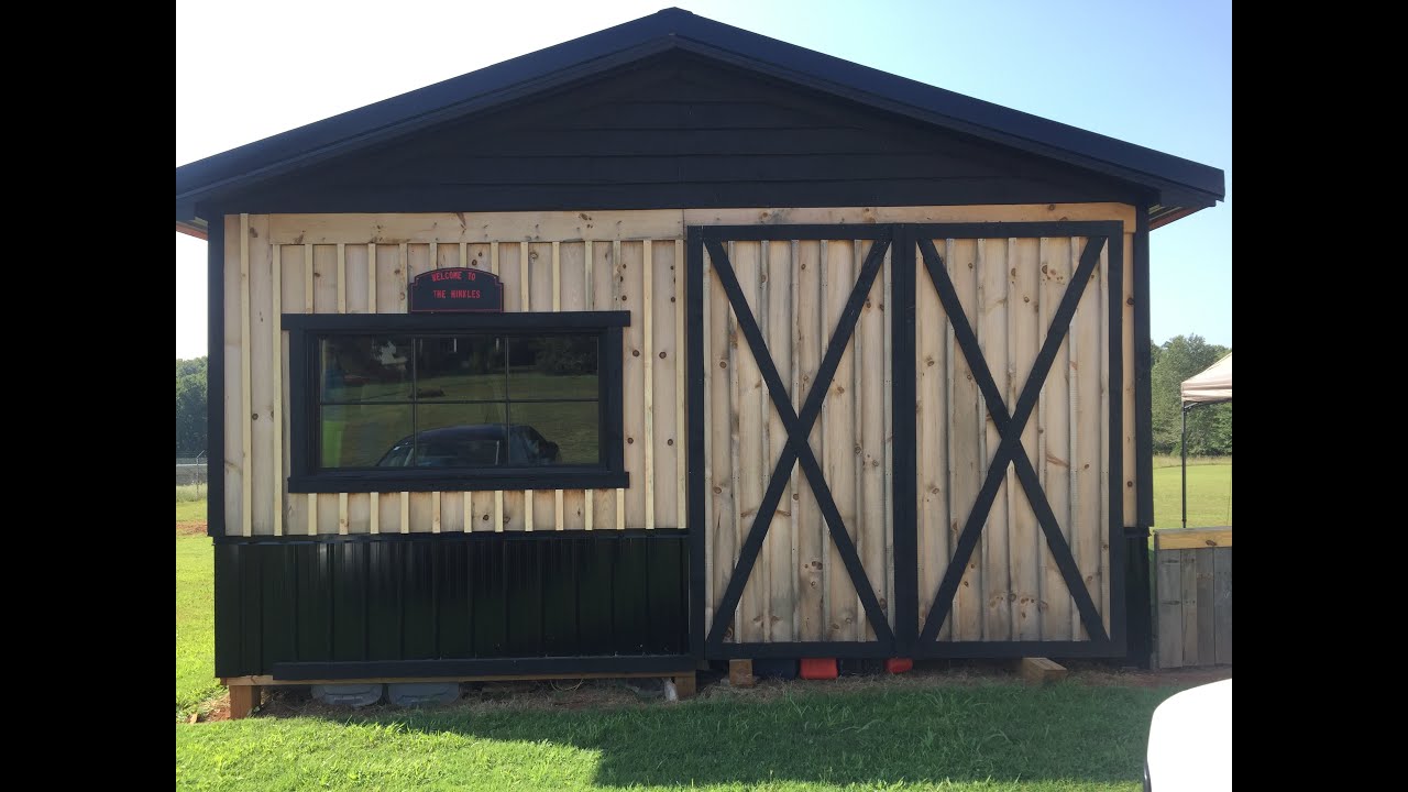 I made a shop: Here is a photo montage of the building of my new ...
