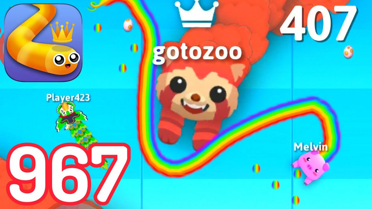 Snake.io-(Gameplay 967)-HAMBRE En FALL GUYS IN SNAKE.IO - YouTube