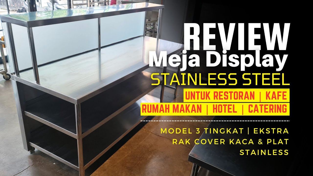 Keunggulan Meja Display Material Stainless | Review Meja Display Untuk ...