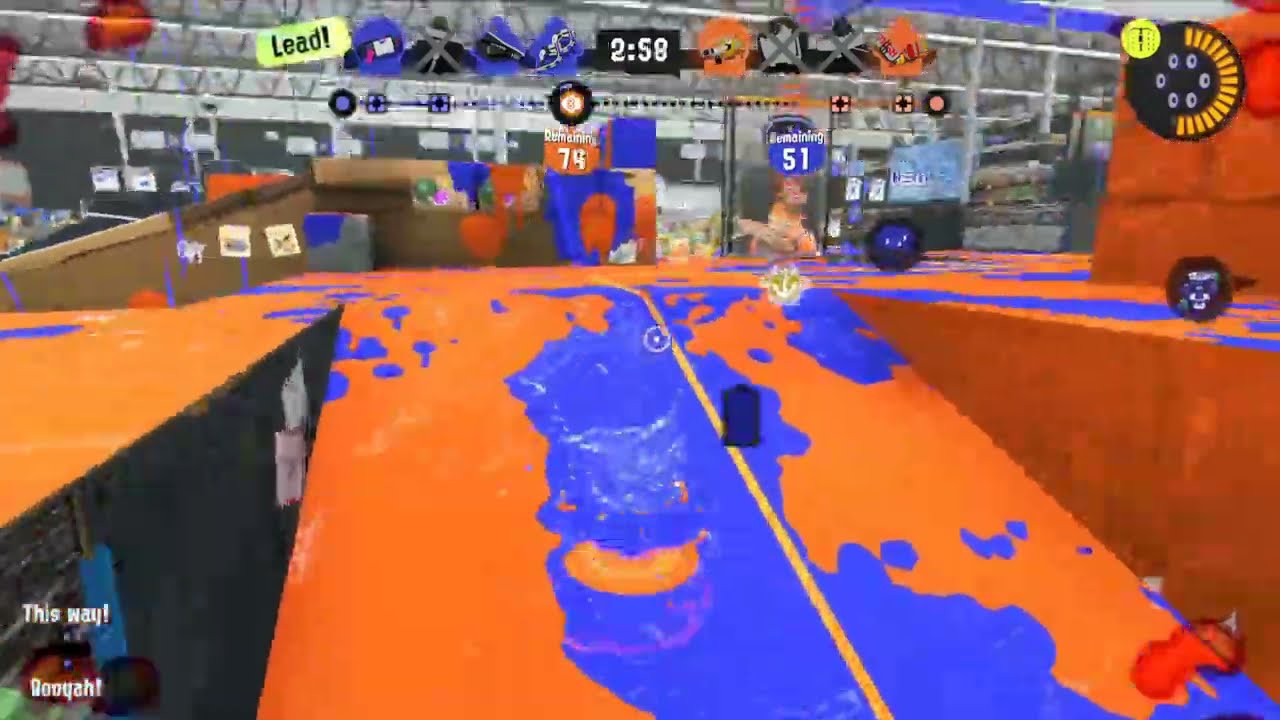Splatoon 3 - Splash Wall Splat - YouTube