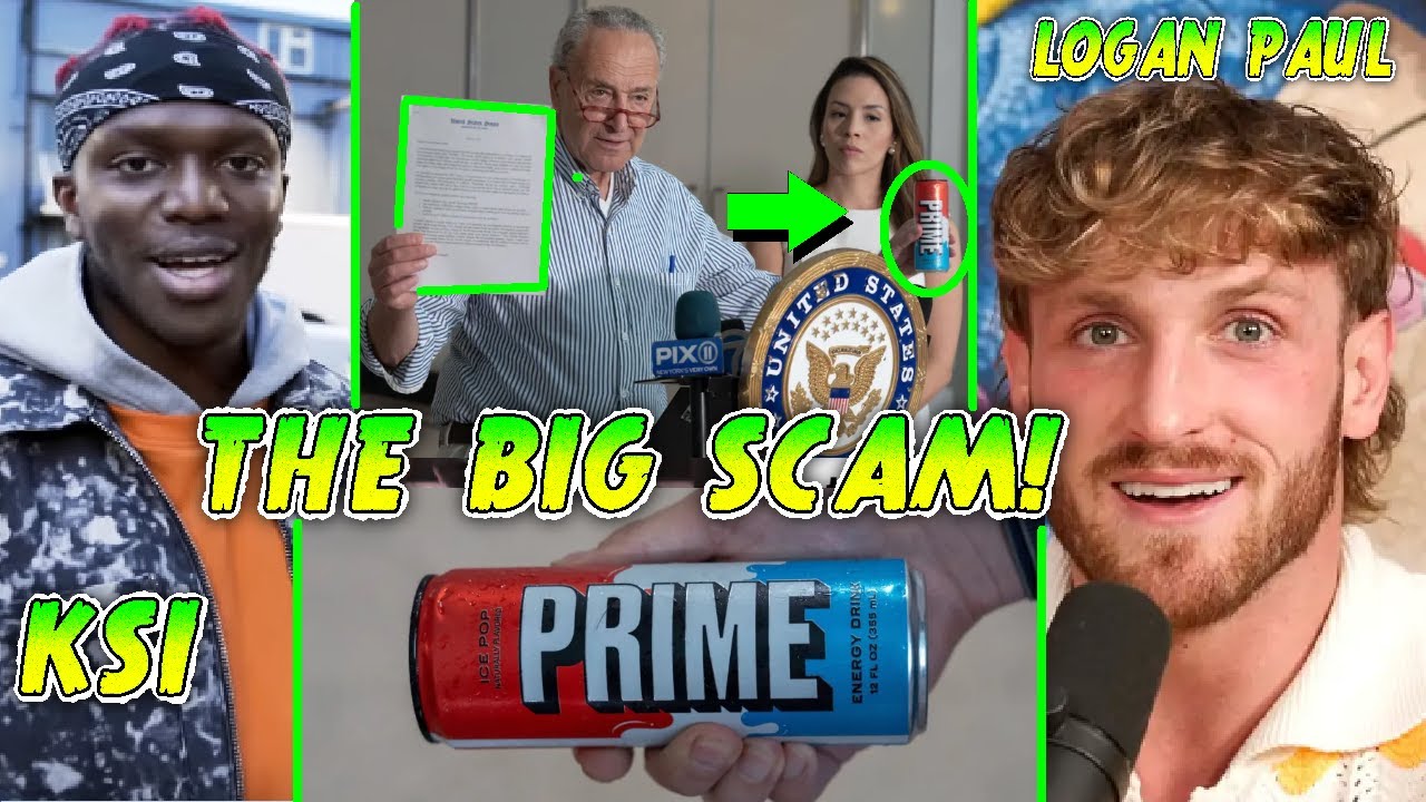 Logan Paul And KSI Prime Energy Drink Just Scammed Everybody! - YouTube