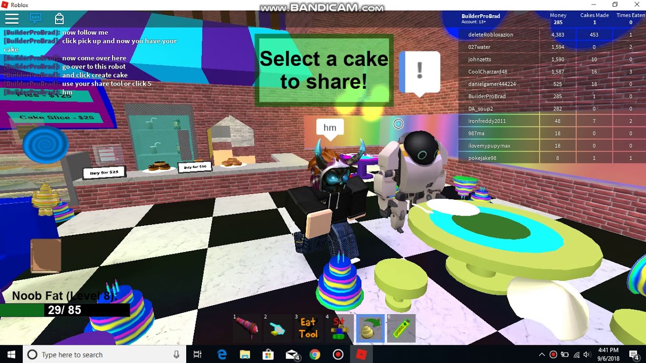 Make a Cake (ROBLOX Event) - YouTube