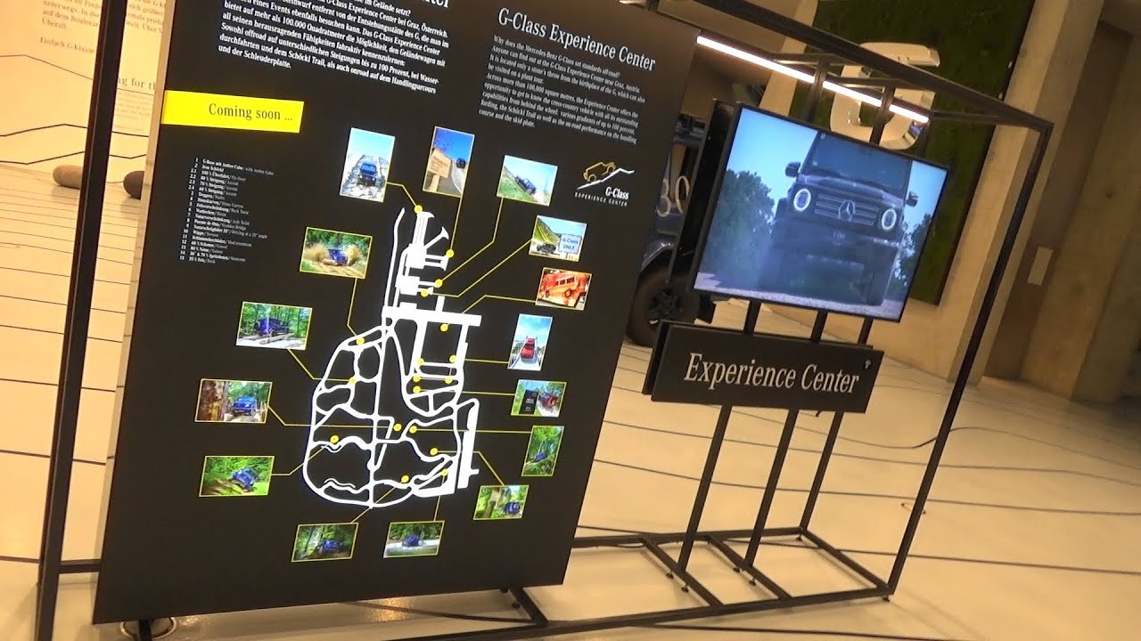 Mercedes-Benz G-Class - Experience Center - 40 Years of G-Class ...