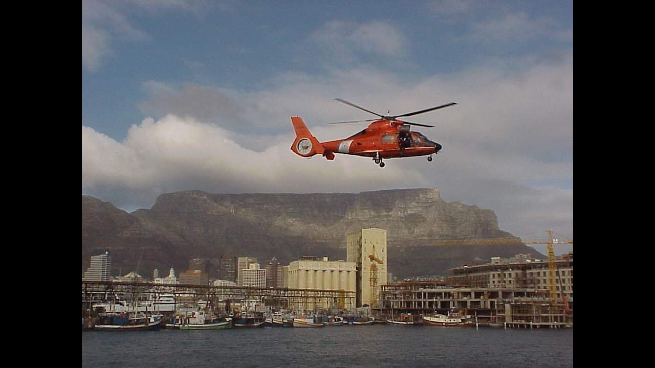 United States Coast Guard Cutter SHERMAN (WHEC-720) Pulling Into Cape ...