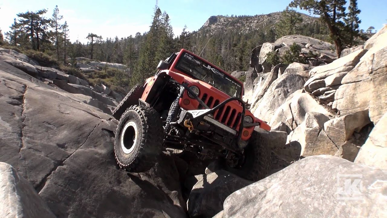 EVO 1's Final Run on the Rubicon Trail's Little Sluice - YouTube