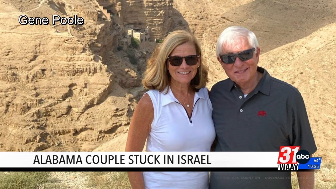 Alabama couple stuck in Israel during war with Hamas - YouTube