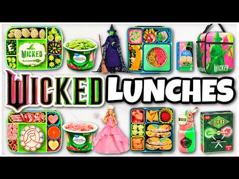 *WICKED* Movie Lunches! 💗✨💚 Bunches of Lunches
