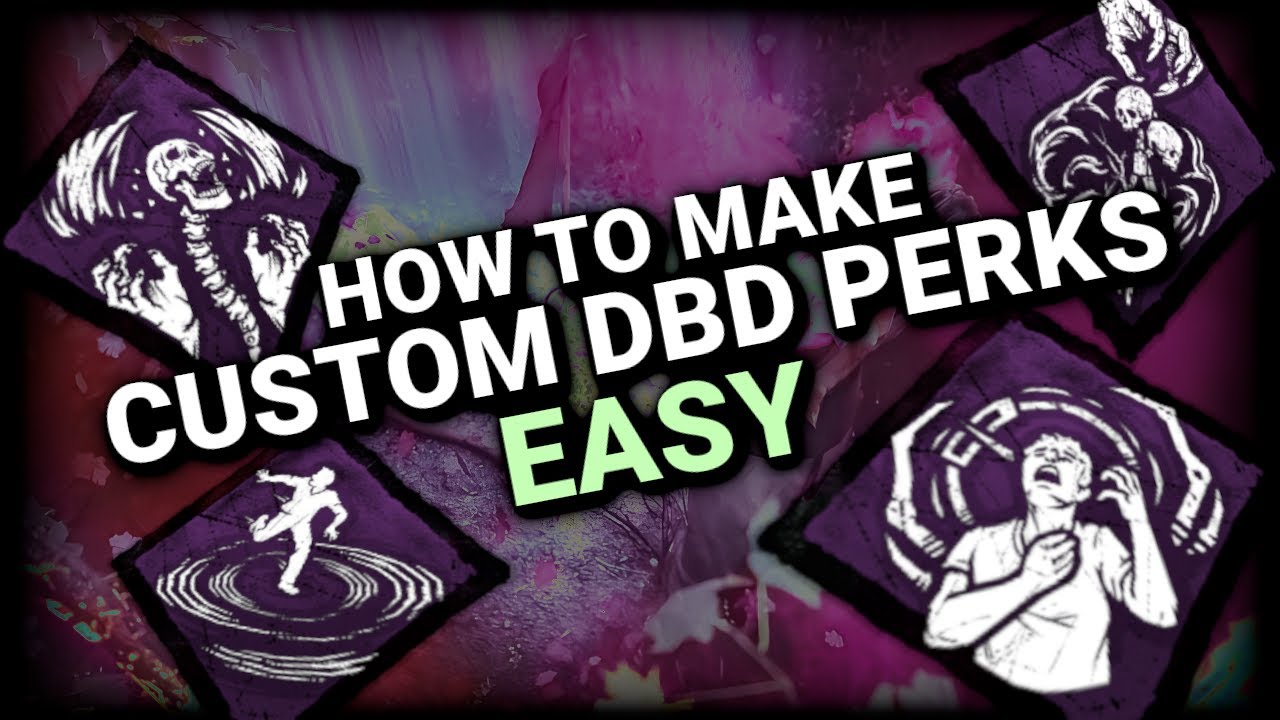 MAKING DBD CUSTOM ICONS | DBD Concepts, Perk Packs, & More! - YouTube