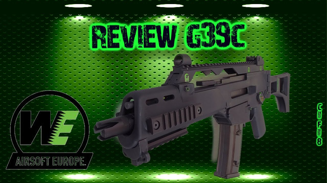 [Airsoft review] G39 C WE GBBR [Présentation Française] - YouTube