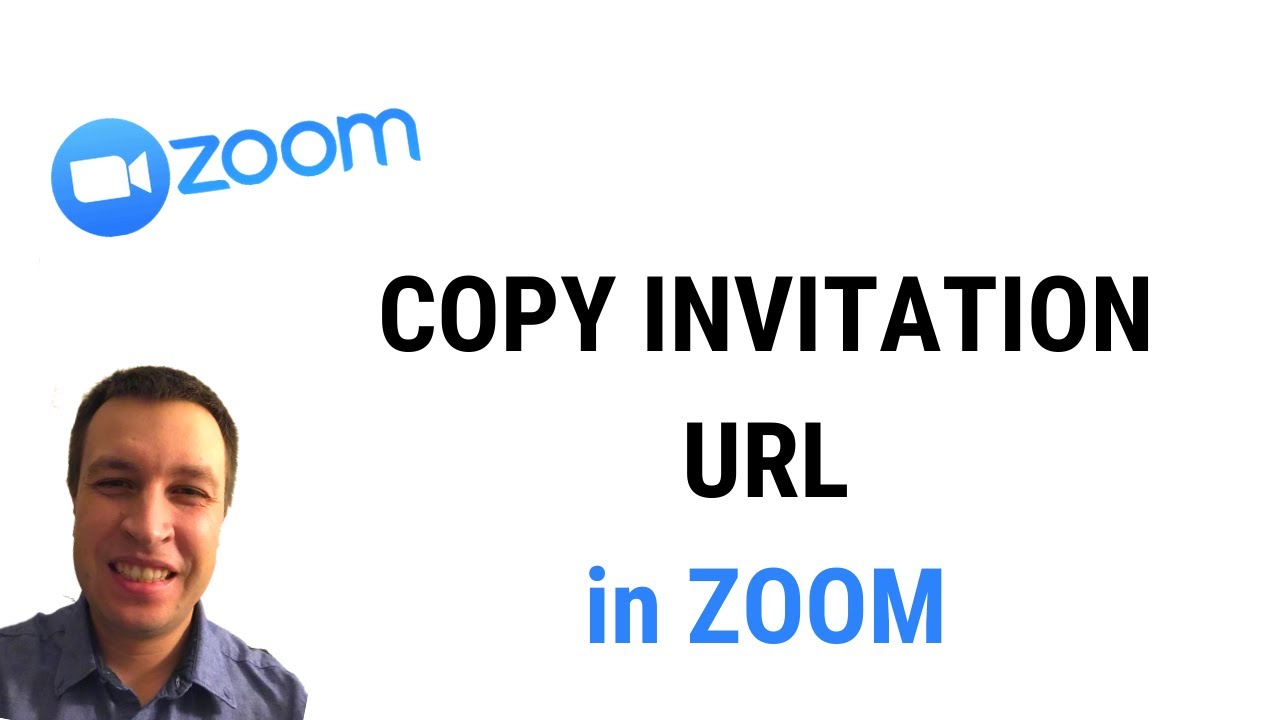How to COPY INVITATION URL in ZOOM? - YouTube
