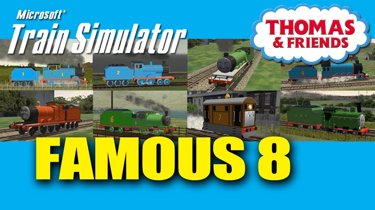The Famous 8 FINALLY Together! 🚂 | Thomas & Friends (MSTS) - YouTube