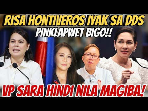RISA HONTIVEROS IYAK! BIGO ANG MGA PINKLAPWET SA MGA DUTERTE SUPPORTERS.