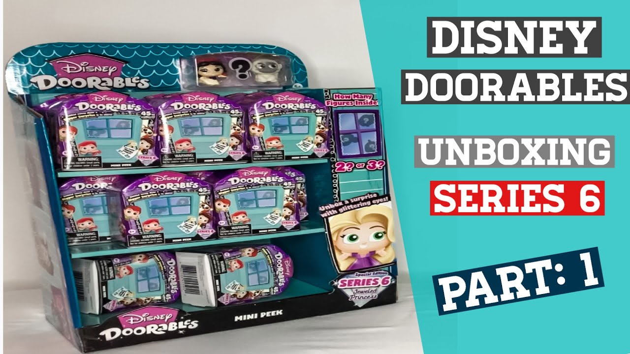Disney Doorables Series 6 unboxing with Box Codes Part: 1 - YouTube