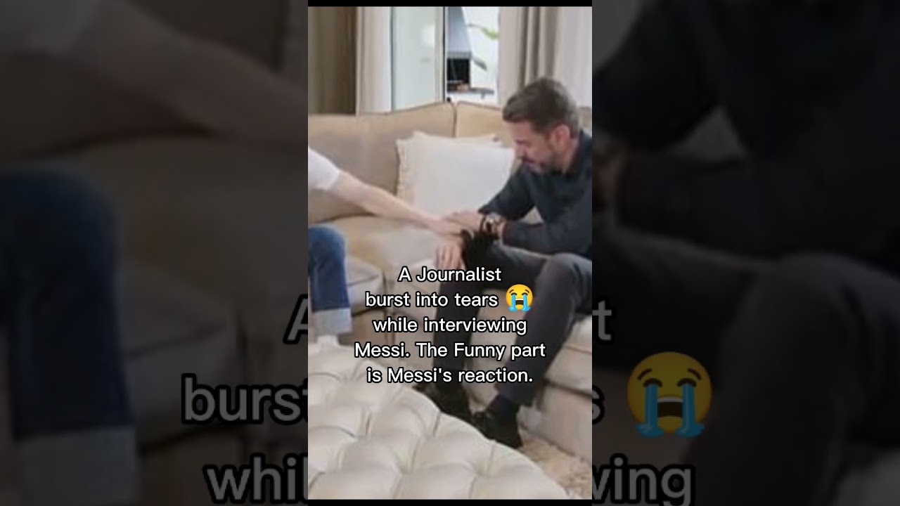 Journalist Crying For Messi 😢😭 - YouTube