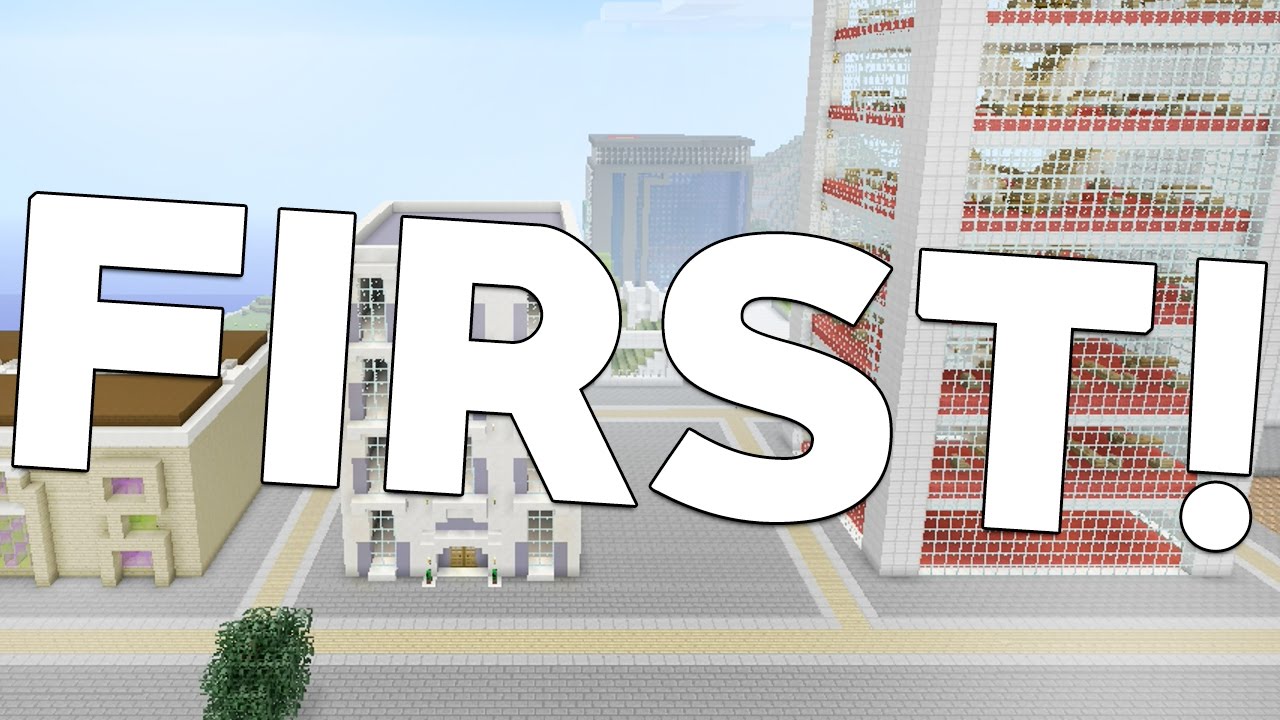 My First Ever Minecraft World - YouTube