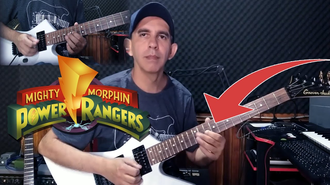 Power Rangers Mighty Morphin // Cover Version on Guitar - YouTube