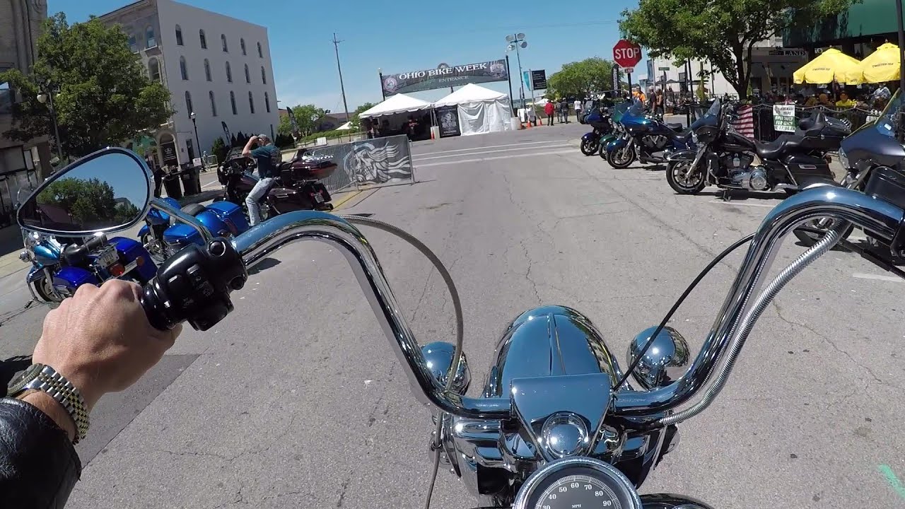 The Motorcycles at Sandusky Ohio BIKE WEEK 2024 - YouTube