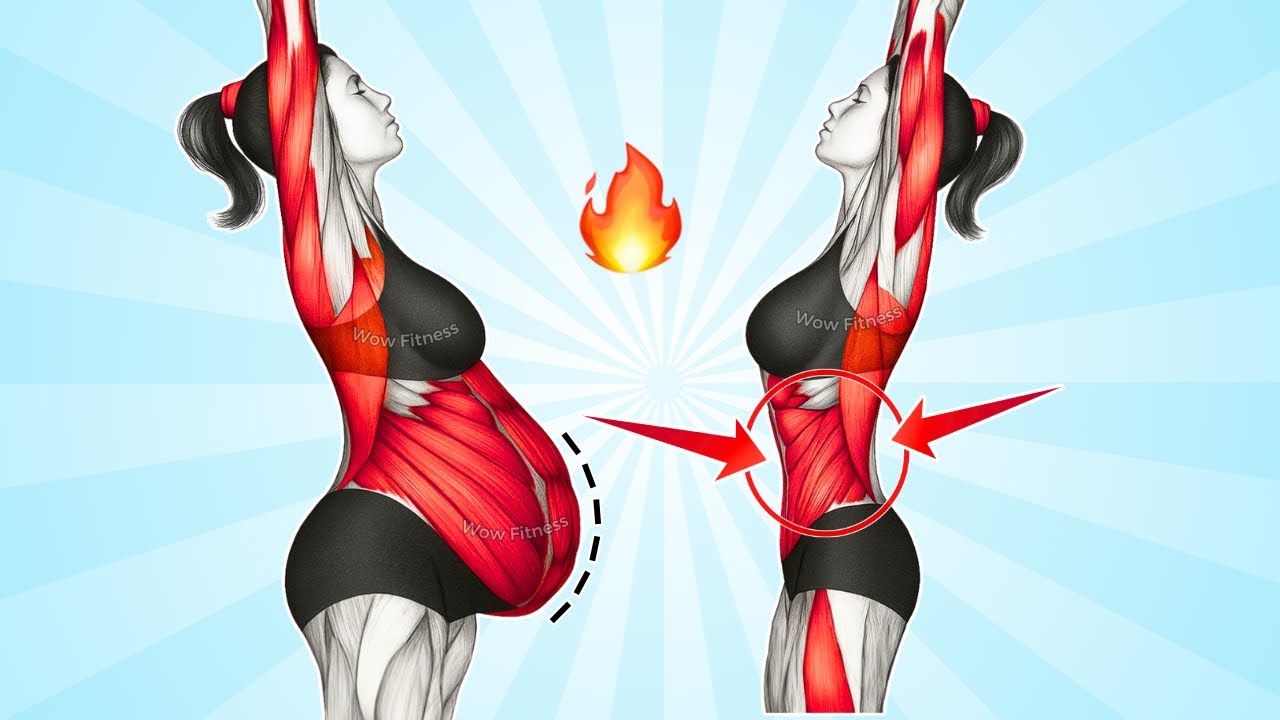 1-Minute Exercises To LOSE 2 INCHES OFF WAIST🔥 Do This 30-Min and Say ...