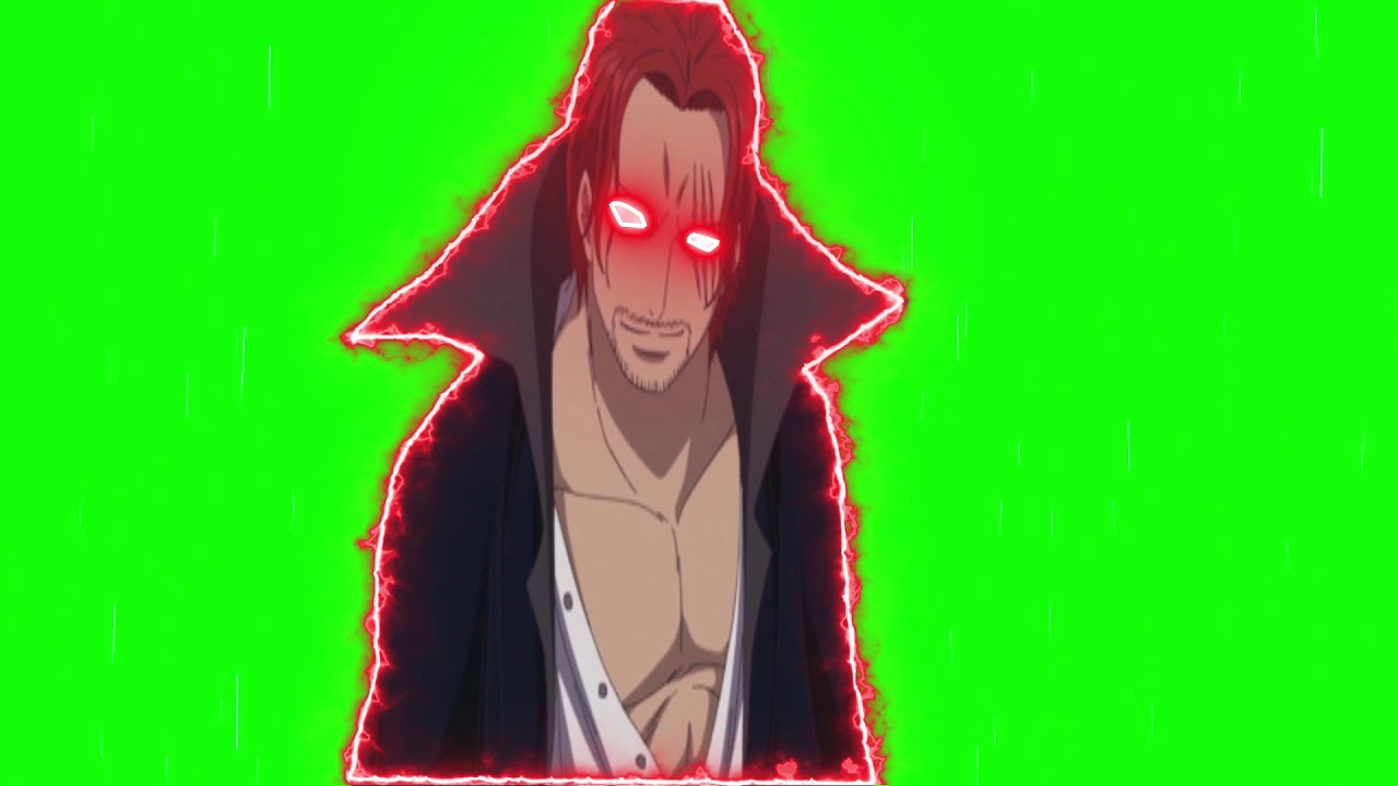 Angry Shanks (Yonko)!New! Green Screen - YouTube