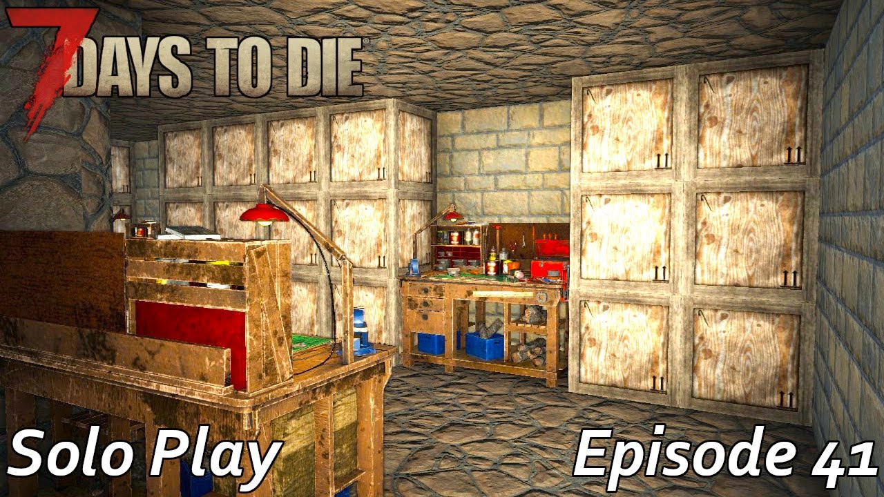7 Days to Die Alpha 21 Episode 41 - Another room complete - YouTube