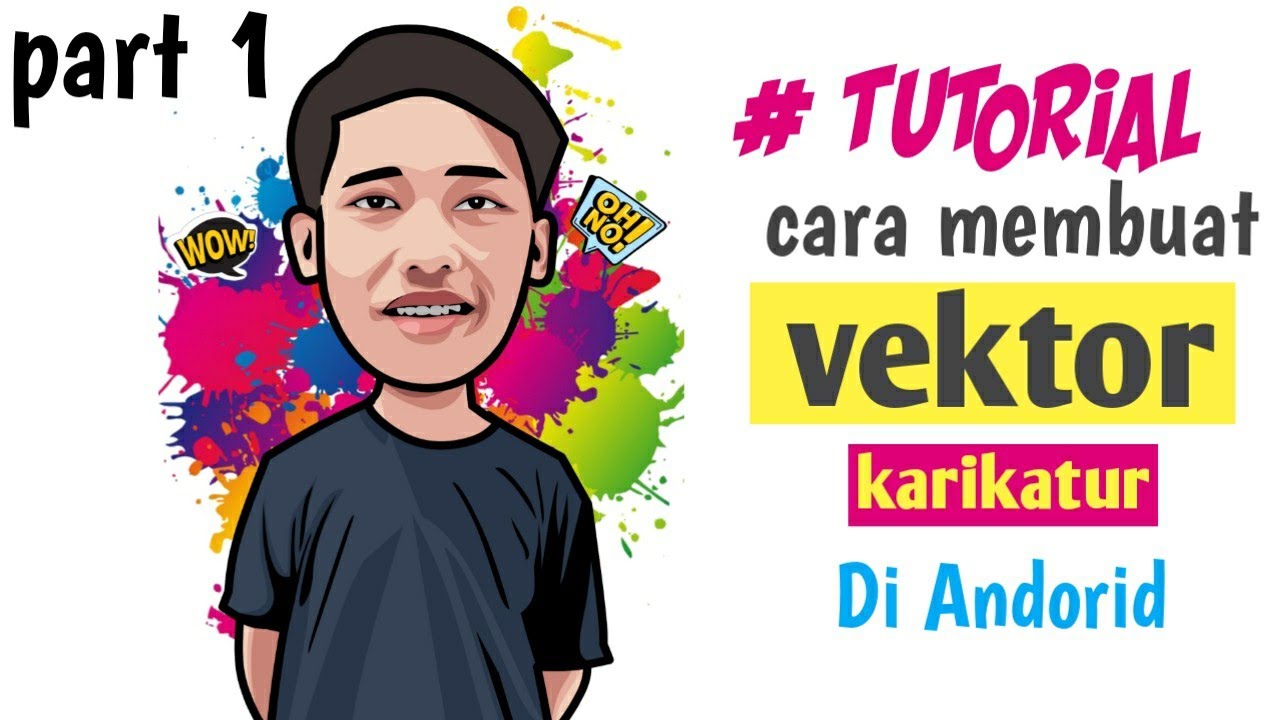 Tutorial vektor karikatur simple | INFINITE DESIGN | PART 1 - YouTube