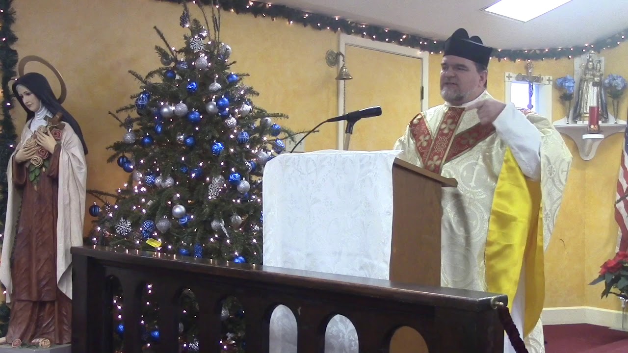 Sermon Father Pfeiffer, Feast Of the Holy Family and Baptism Of Our ...