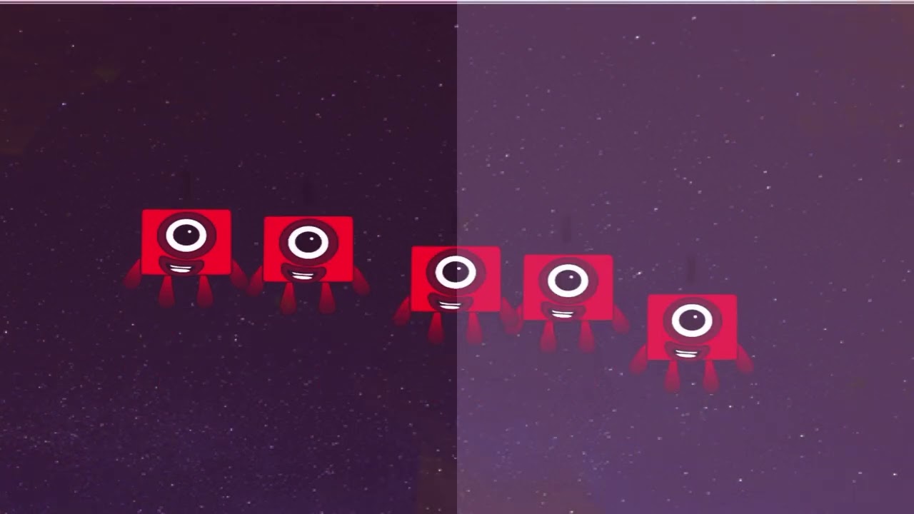 Numberblocks Intro but everyone is actually a one - YouTube