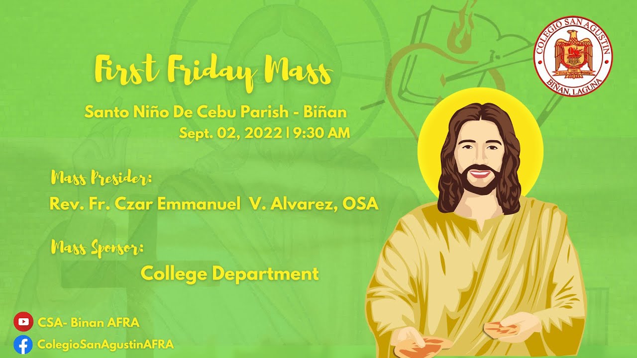 First Friday Mass - YouTube