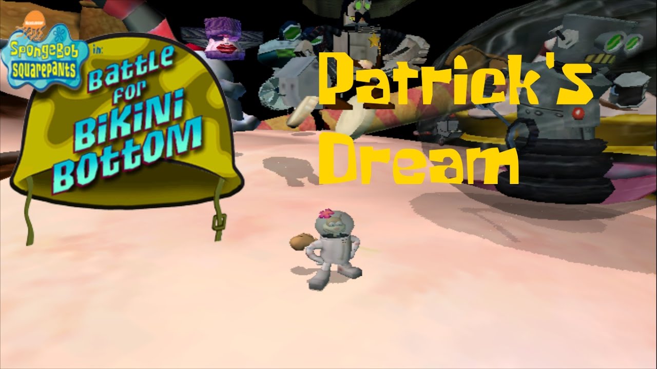SpongeBob BFBB: Patrick's Dream Unused Level - YouTube