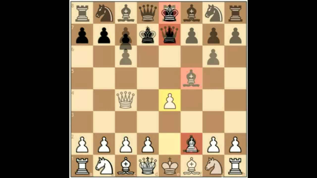 Chess lesson : fast development of the chess pieces - YouTube