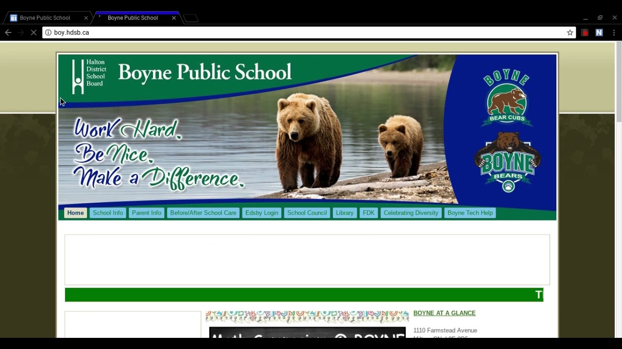 How to Access Boyne Public Schools Website (Urdu) - YouTube