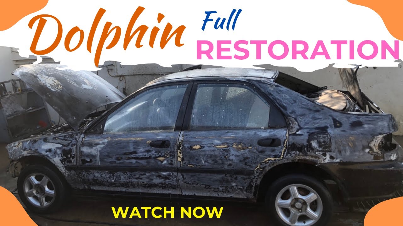 Honda civic dolphin 1995 || dolphin full restorations #civic - YouTube