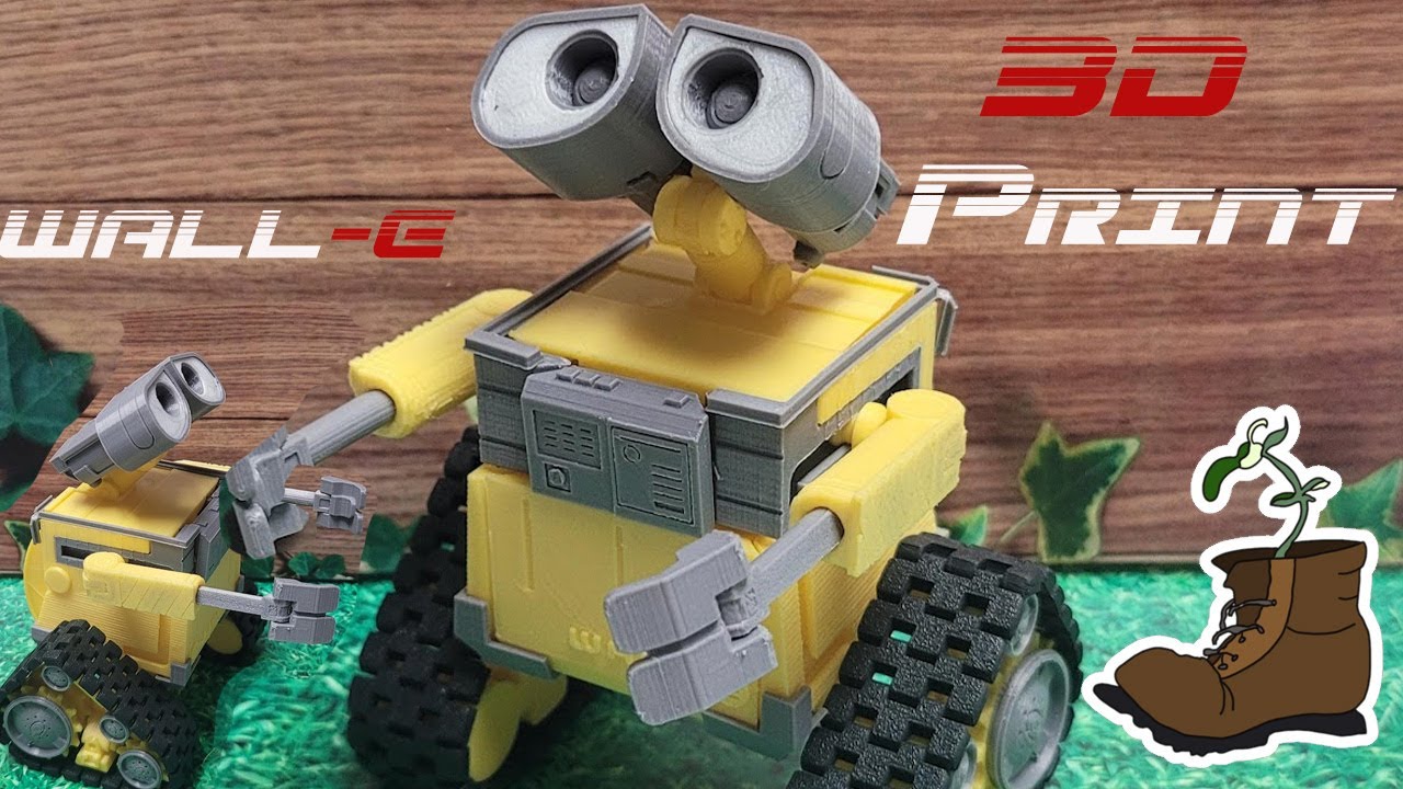 Awesome Wall-E that you can 3D Print - YouTube
