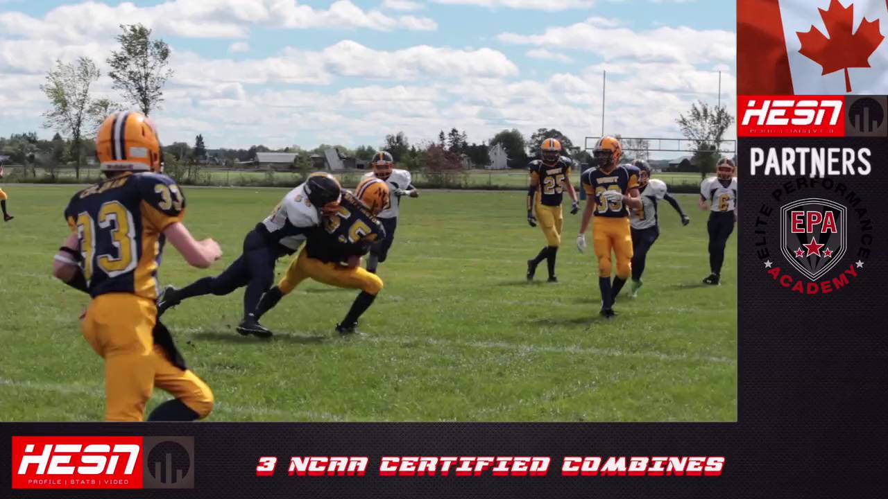 NCAFA 2K16 - PEEWEE - Week 3 [ Bell Warriors VS West Carleton ...