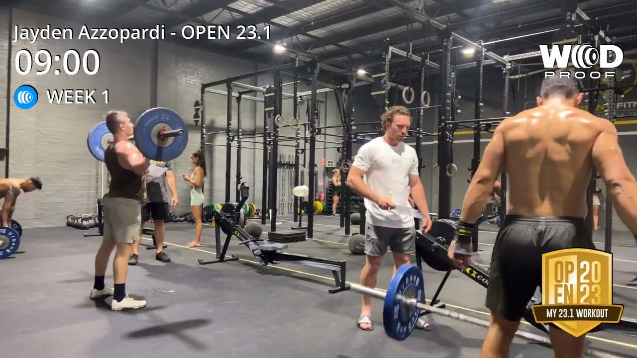 CrossFit Open 23.1 - CrossFit Botany - YouTube