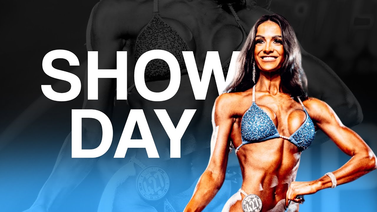 SHOW DAY VLOG | My First National Bikini Bodybuilding Show!! - YouTube