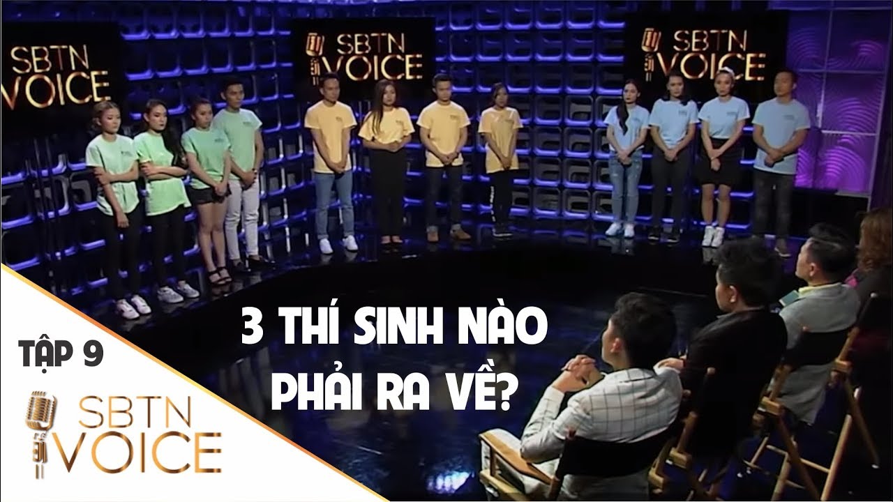 3 thí sinh nào phải ra về trong tập 9 SBTN VOICE? - YouTube
