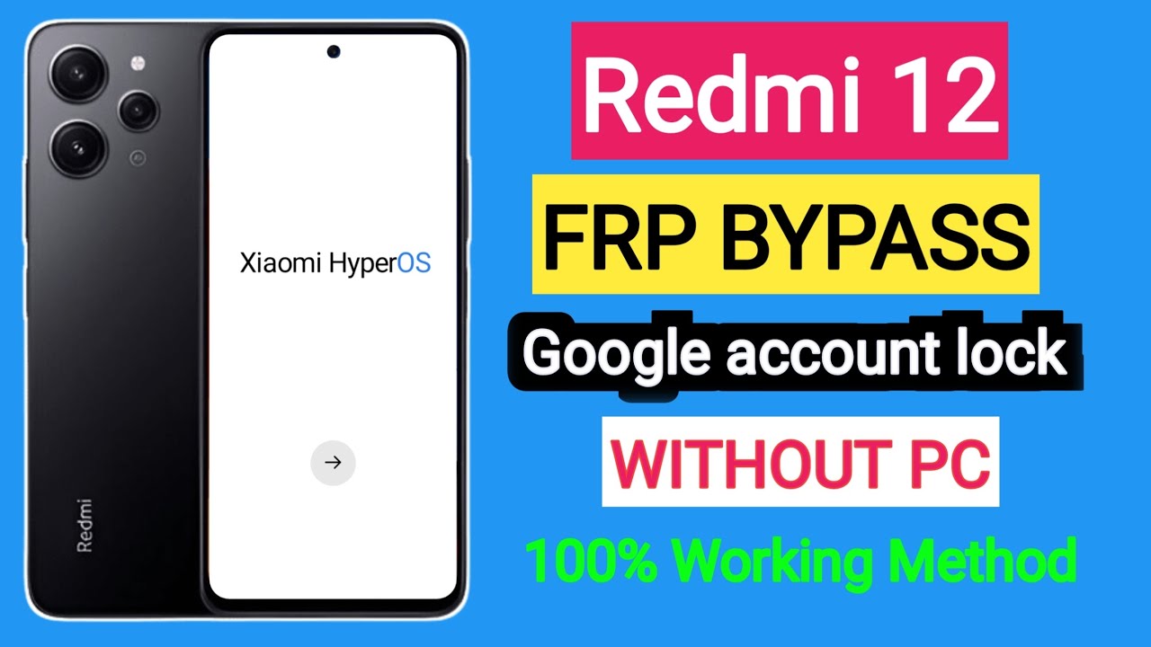 Redmi 12 frp bypass without pc | Redmi 12 Frp Bypass Without Pc 100% ...