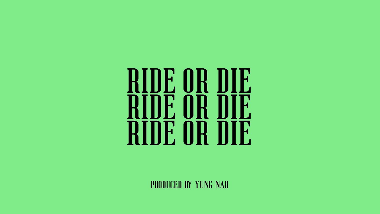 AARON MAY TYPE BEAT - Ride Or Die - YouTube