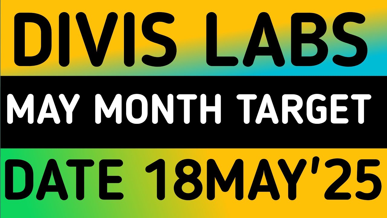 DIVI'S LABORATORIES STOCK LATEST NEWS 18MAY'25/DIVIS LABS SHARE LATEST ...