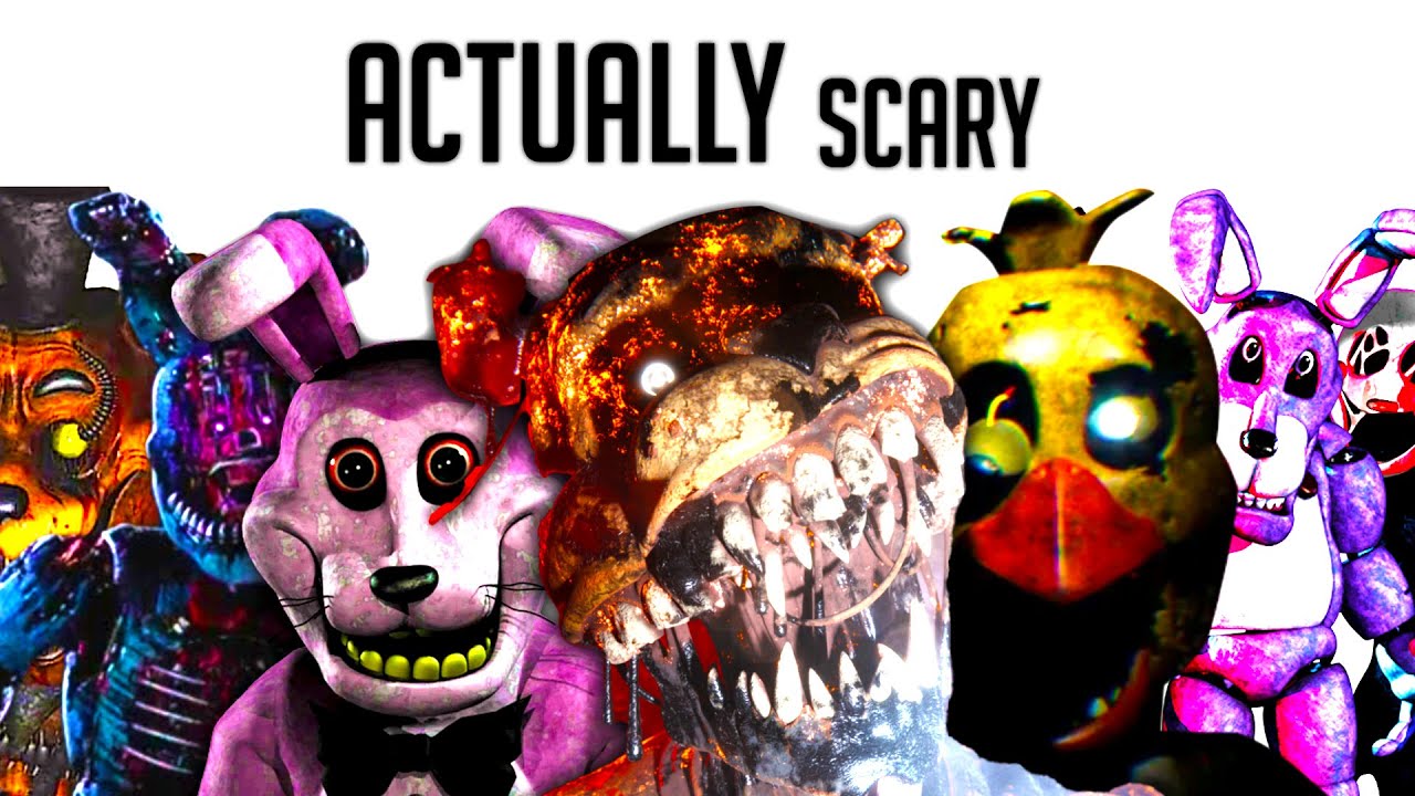fnaf animatronics that actually scared me (FULL SERIES) - YouTube