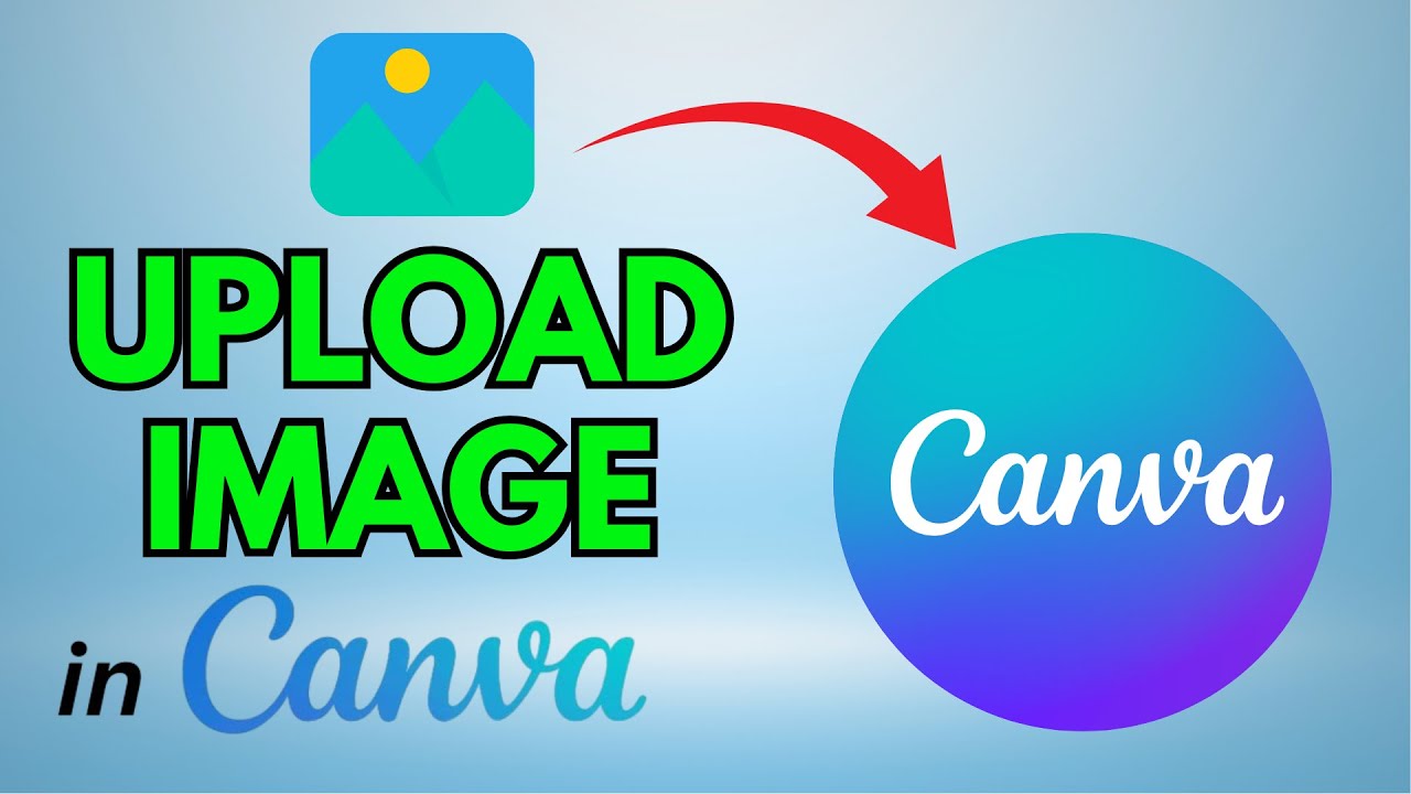 How To Import An Image On Canva | Upload Image in Canva Tutorial - YouTube