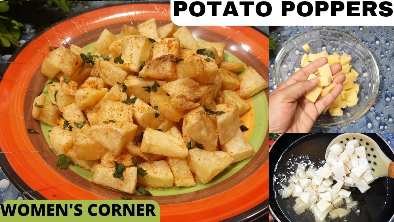 Potato Poppers Recipe | Easy Potato Recipe | Easy Snacks By Women's ...