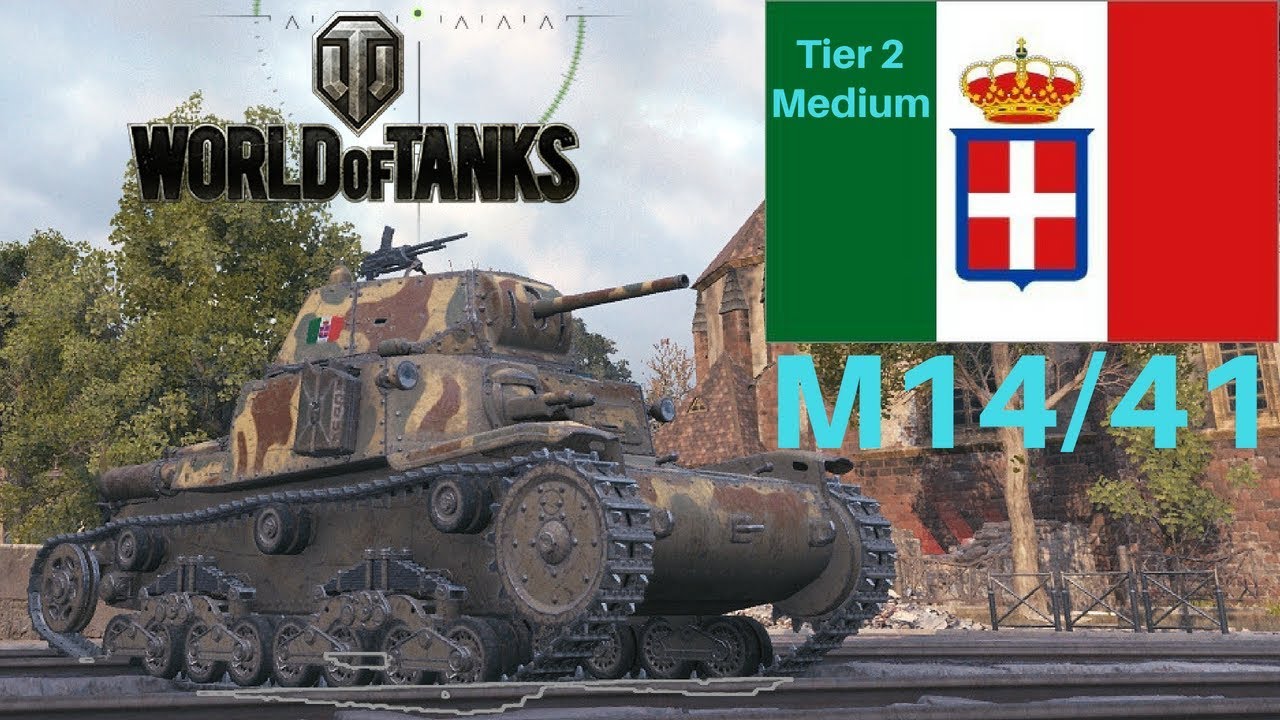 M14/41 tank review World of Tanks - YouTube