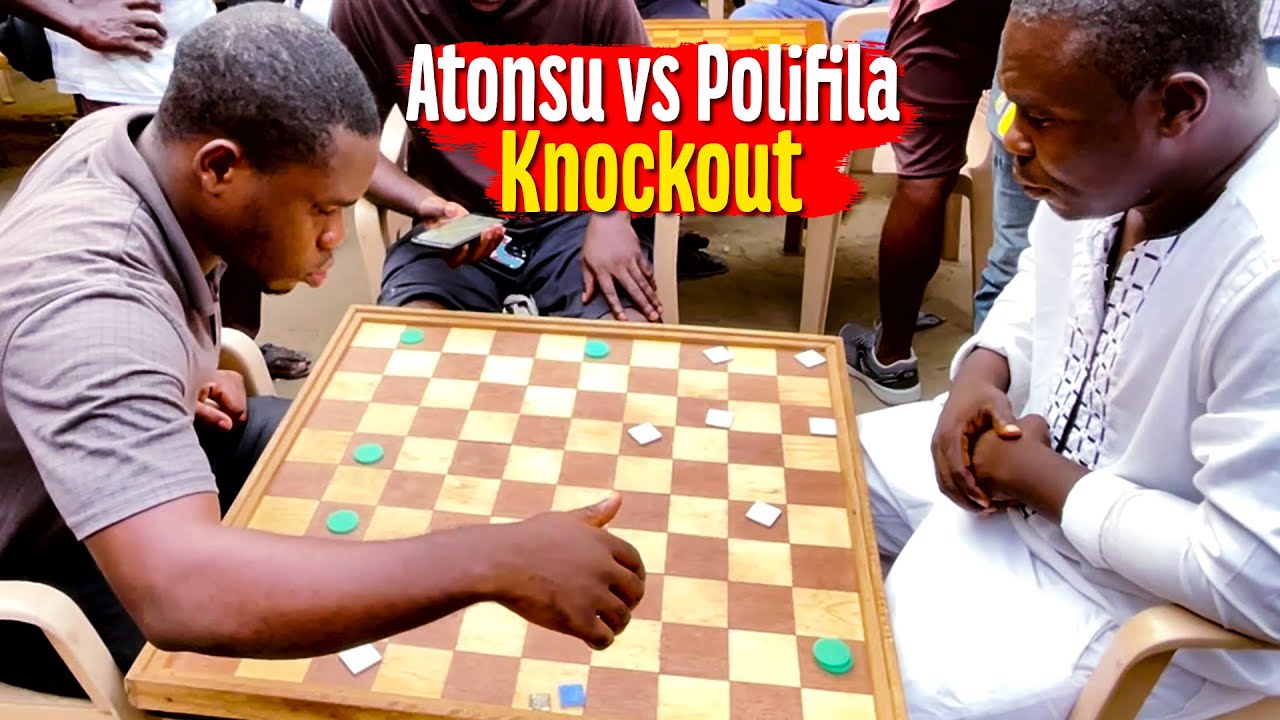 Atonsu vs Polifila 2024 Lapaz Draughts Competition Knockout Round - YouTube