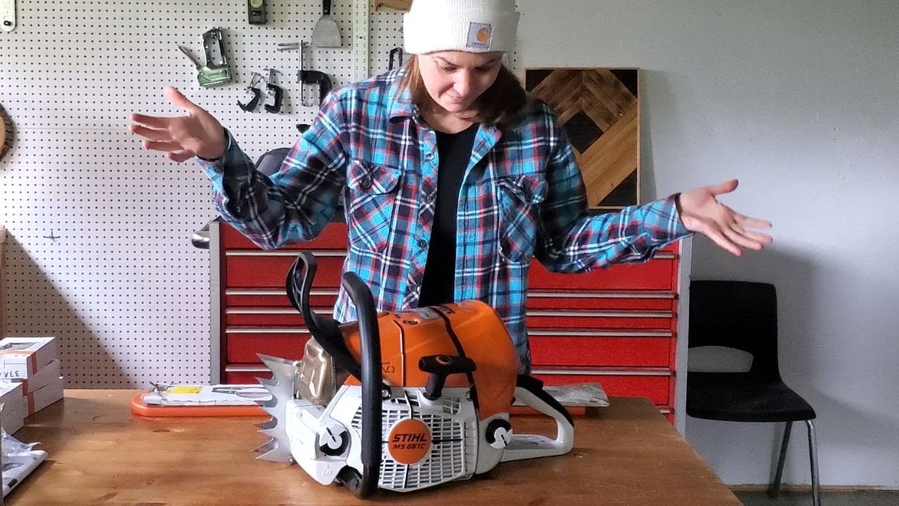 Chainsaw Unboxing Stihl MS 661C - YouTube