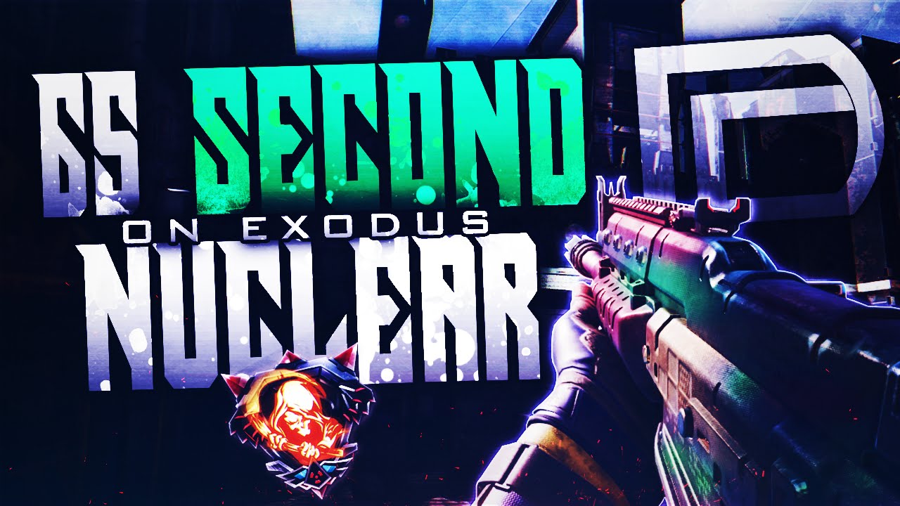 BLACK OPS 3 - *INSANE* 65 SECOND NUCLEAR ON EXODUS! FAST EXODUS NUCLEAR ...