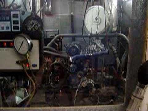 2.1 ford pinto dyno , all steel, ,197 bhp,burton power - YouTube