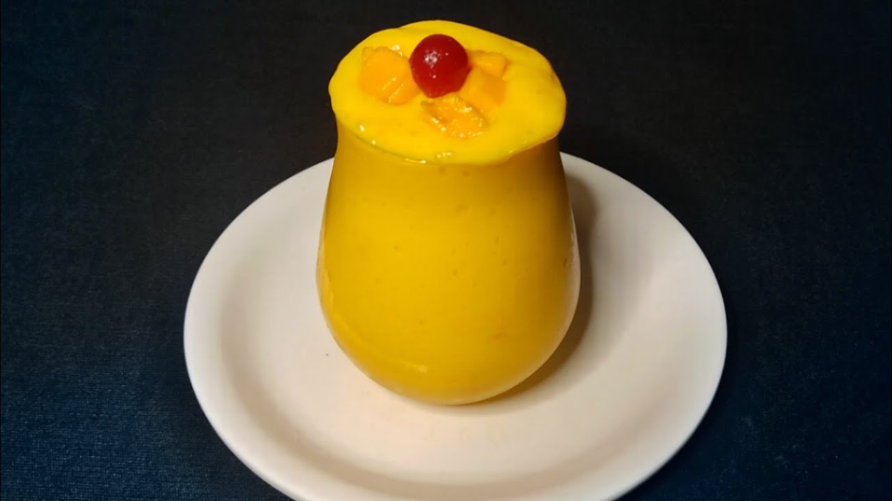Mango Milk Shake | Homemade | Green Garnish Recipes - YouTube